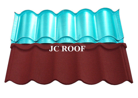 China Low Price Stone Coated Metal Roof Tile / Colorful Stone Coated Metal Shignles / Metro Roofing Sheet