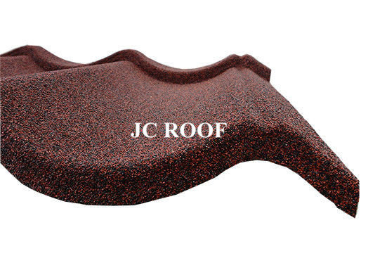 China Low Price Stone Coated Metal Roof Tile / Colorful Stone Coated Metal Shignles / Metro Roofing Sheet