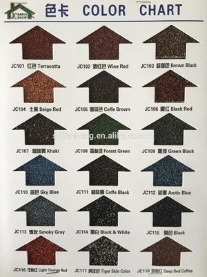 Coffee Brown Color 0.4 mm Stone Coated Steel Roofing Sheet sizes , 1340 x 420 mm Metal Roofing Tiles