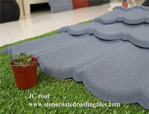 Steel Terracotta Roof Tiles Sheet , Color Stone Coated Metal Roof Tile