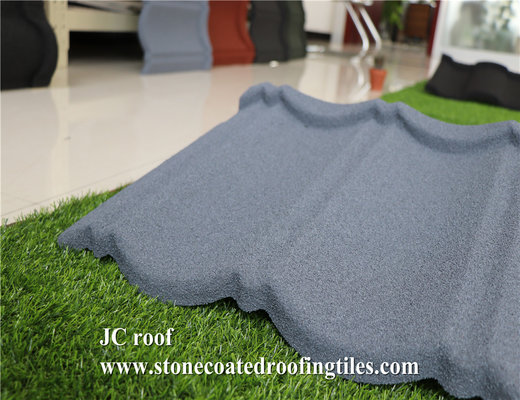 Steel Terracotta Roof Tiles Sheet , Color Stone Coated Metal Roof Tile