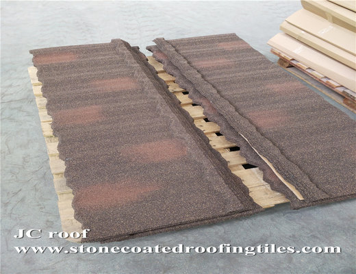 Colorful Stone Chip Coated Steel Roofing Tile Sheet In The Philippines