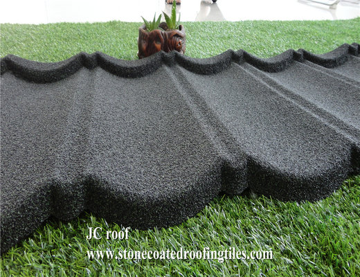 Fire proof Stone Chips Coated Step Metal Roof Tile Aluminium Zinc Roofing Sheets