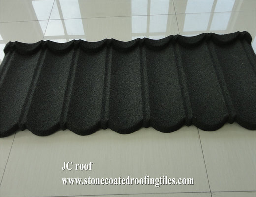 Wine Modern Corrugated Zinc Roofing Sheets Classical Tile 0.38 mm Thickness