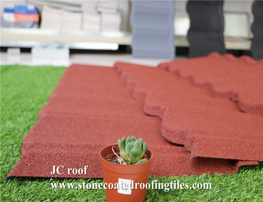 Stone Coated Steel Roof Tile Type and Al-Zn Alloy Coated metal Sheet Material Roof Tile