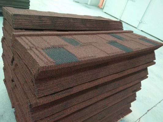 Exquisite stone shingles ,stone coated roofing sheet/Roof Material Zinc Color Stone Coated Solid Steel Roofs Sheets