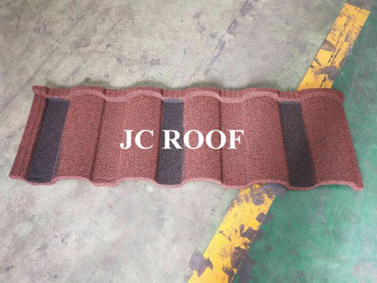 Roman Wind & Corrosion Resistance Stone Chips Coated Metal Roof Tiles/Roof Sheet/ Roof Panels