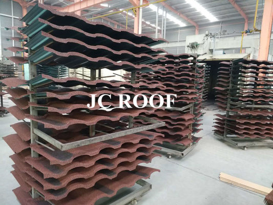 Roman Wind & Corrosion Resistance Stone Chips Coated Metal Roof Tiles/Roof Sheet/ Roof Panels