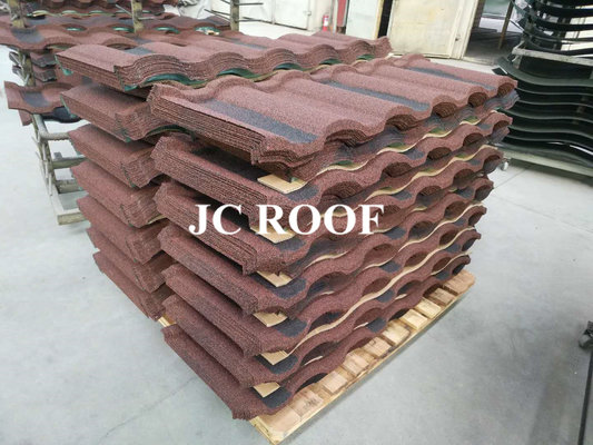 Roman Wind & Corrosion Resistance Stone Chips Coated Metal Roof Tiles/Roof Sheet/ Roof Panels