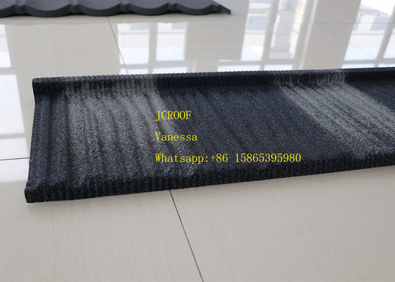 Wind Resistance Wood Tile Stainless Steel Corrugated Sheet Black And Wite Color