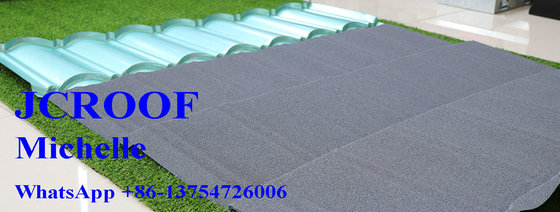 Color Roofing Sheets Alu -Zinc Steel Sheet Material 1340*420*0.40 mm