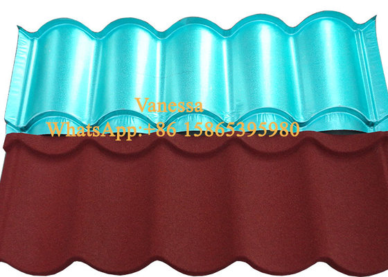 Fire Resistance Roof Terracotta Tiles / Milano Tile 2.7kg per sheets Coffe Browwm Color