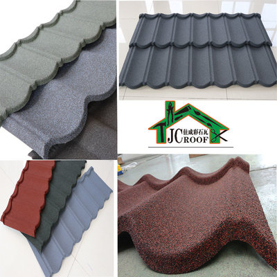 Waterproof Colour Coated Metal Roofing Sheets , Galvalume Steel Sheet SONCAP