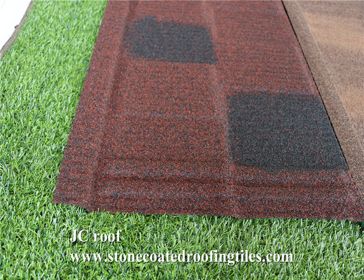 Colorful Stone Chip Coated Steel Roofing Tile Sheet In The Philippines