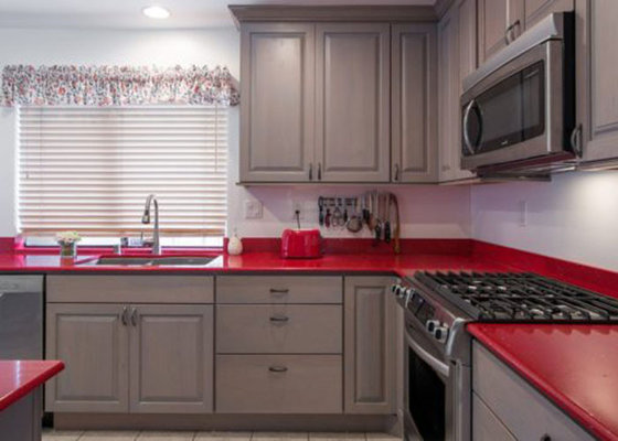 Custom Stone Kitchen Countertops / Natural Marble Kitchen Worktops