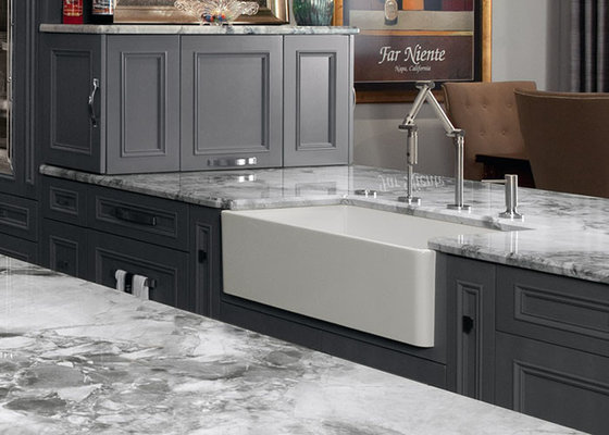 Antique Kitchen Natural Granite Countertops Cabinet