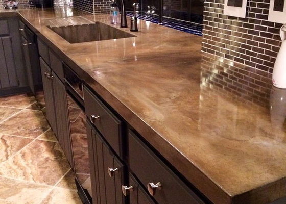 Natural Marble Kitchen Countertops With Sink Pre Cut 20/30mm Thickness