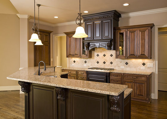 Montary Natural Granite Countertops  Island  / Black Kitchen Worktops