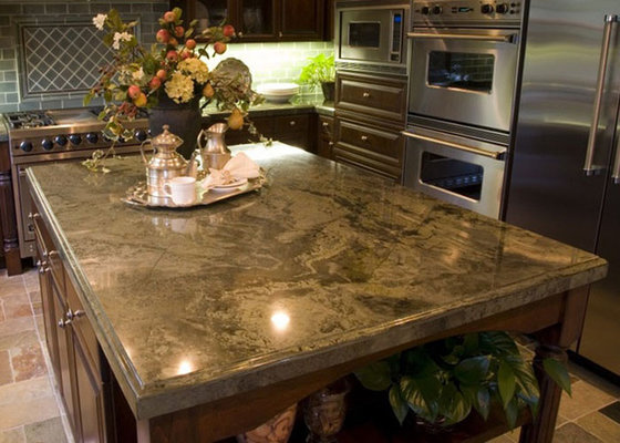 House Marble Stone Countertops 12mm-30mm Thickness Polishing Stone Countertops