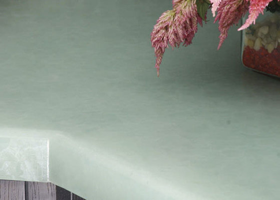 Lavandino verde chiaro dei controsoffitti del calcolo della giada del LED per l'appartamento dell'hotel