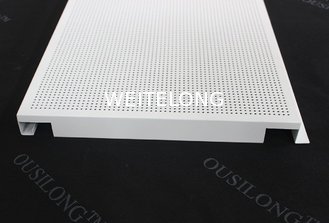 Suspended Perforated Metal Ceiling E Shaped Interior For Bulding Decorative Material