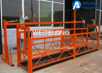 Construction Buidling Gondola Suspended Working Platform , 630kg Suspended Access Cradles