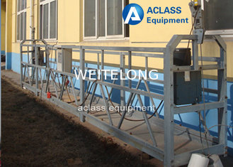 Galvanized 0.63t Suspended Working Platform 6m Electric Cradle for High Building