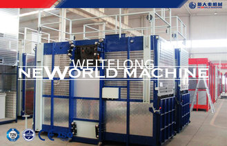 CE ISO Approved SC200 Cage Hoist / Construction Building Material Lifting Equipment