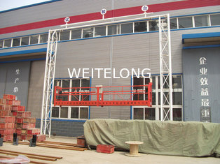 8-10m/min Electrical Aerial Roof Suspended Platform Cradle, Cage Platform ZLP 630