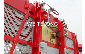 CE / ISO Construction Material Hoist 1000kg for Bridge , Underground Project