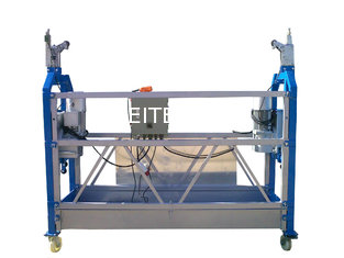 Aluminum Suspended Working Platform 50Hz 3 Phase ZLP500 With 2 Aluminum Alloy Platform