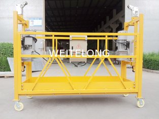 High Strength Aluminum Suspended Working Platform ZLP700 With 2 Meters Platform