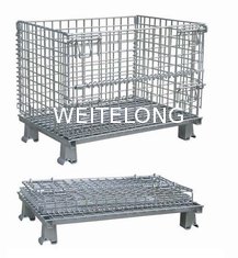 Warehouse Wire Storage Cage Trolly