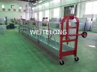 Pin Type Aluminum Suspended Working Platform Gondola ZLP800 With 100M Working Height