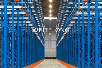 Heavy Duty Selective Pallet Racking System , Warehouse Pallet Storage Rack Shelving