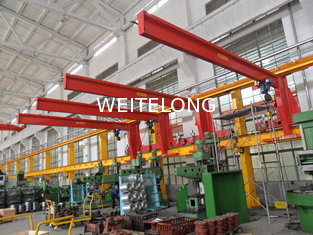 1ton / 2ton Full Cantilever Electric Jib Crane For Industrial