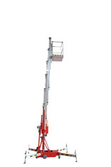 160Kg Portable Aerial Work Platform , telescopic boom lift for restaurant