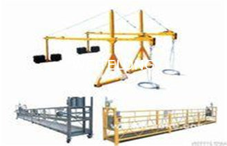 Painted Steel ZLP500 Suspended Access Platforms for High Rise Building Construction