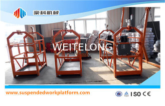 High - Rise Building Strong Suspended Working Platforms ZLP500 2M*2 1.5KW 6.3KN