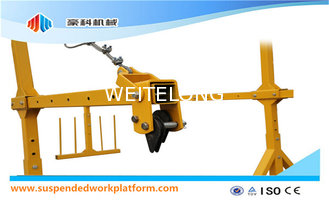 Steel / Hot Galvanized Temporary Suspended Platform , ZLP500 Maintenance Cradle