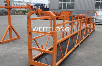 Construction Maintenance Hanging Suspended Access Platforms 500KG 1.5KW ZLP500