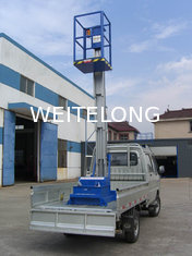 10m Single Mast electric telescoping hydraulic lifting table 0.66*0.55m