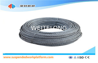 Standard 100m Per Roll Suspended Platform Steel Wire Rope / Safety Rope / Cable