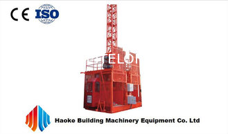 2000 kg Painted / Hot Dipped Zinc Construction Material Hoist SC200 / 200