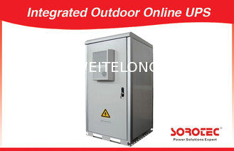 Mini-Shelter Outdoor Battery Cabinet With Temperature Controlled , Ups Battery Cabinet