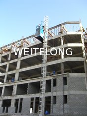 3200kg Twin Cage Customized Goods Construction Hoist Elevator without VFD