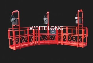 Red Arc Adjustable High Working Steel Rope Suspended Platform Cardle for Construction