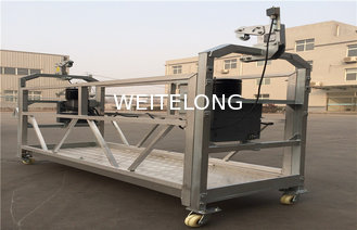 Powerful 6 Meters Rope Suspended Gondola Platform With Beam Overhang