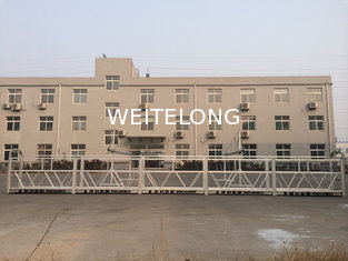 High building elevating work platforms 6m 1.5kw 630kg With Iron Counter