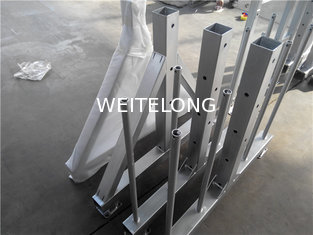 Hot Galvanized Suspended Platform Cradle 3 Sections High Rise Building